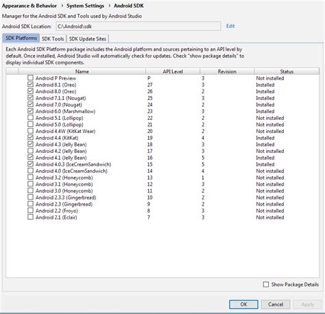 Failed To Install The Following Android Sdk Packages As Some Licences