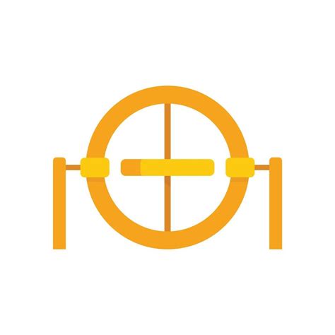 Gravity Model Icon Flat Vector Accelerometer Gyroscope 17338100 Vector