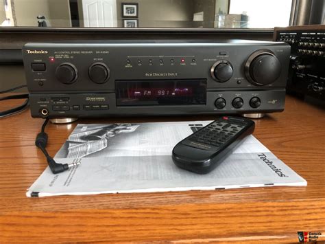 1999 Technics SA AX540 Class H 20 3lbs Fan Powered 85WPC High Current Receiver With Origin Photo