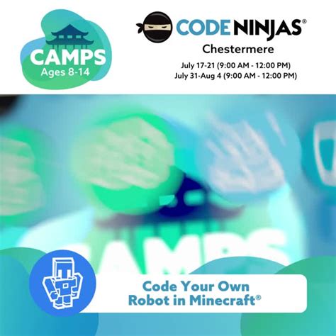 Video Code Ninjas Chestermere On Linkedin Minecraftcamp Robotics Codeninjas Summercamp