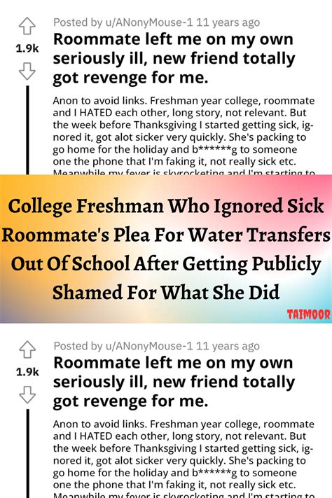 College Freshman Who Ignored Sick Roommates Plea For Water Transfers