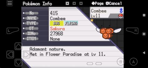 Found A Shiny Male Combee Before Finding A Female One 😅 Pokemonunbound