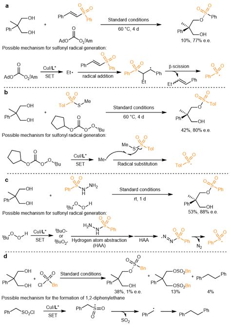 南方科技大学刘心元团队nature Chemistry：铜催化的不对称自由基杂原子硫 氧偶联反应 X Mol资讯