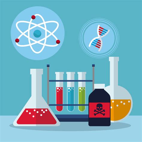 科学家的实验插图矢量图片 生物医学家的实验矢量插图素材 高清图片 摄影照片 寻图免费打包下载