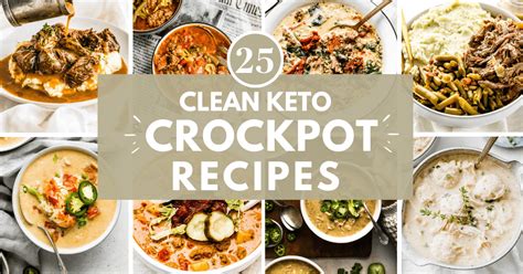 25 Clean Keto Crockpot Recipes Healthy Little Peachhealthy Little Peach
