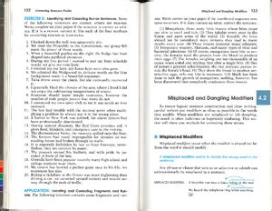 Parallelism Exercise EQT Review Parallelism Make The Changes Needed To Correct The