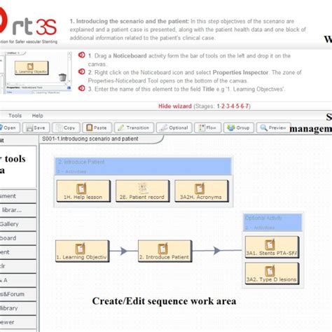 Graphical User Interface Of The Authoring Environment Download Scientific Diagram