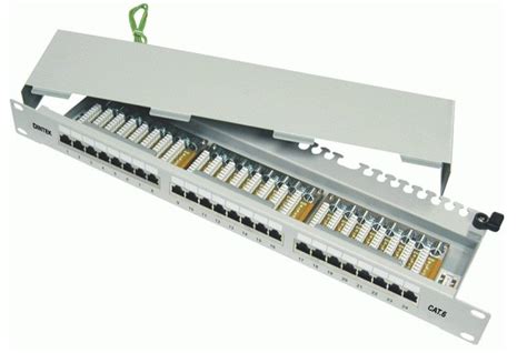 Patch Panel 24 Port Dintek CAT6 19 Fully Shielded 1402 04033