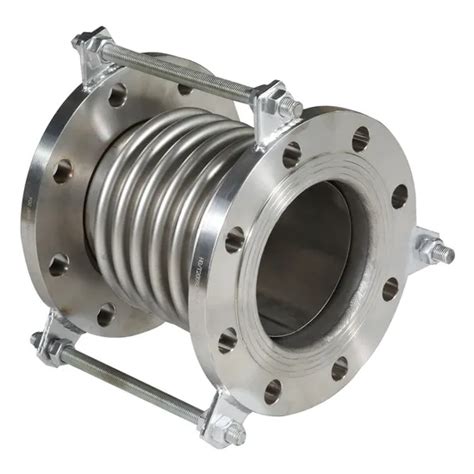 Stainless Steel 304 Corrugated Metal Bellows Expansion Joint With