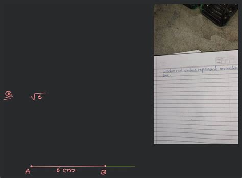 Under Root Value Represent On Number Line Filo