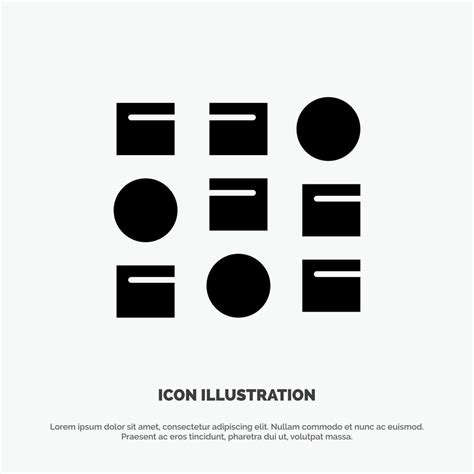 Pattern System Data Science Pattern System Solid Glyph Icon Vector 19099078 Vector Art At Vecteezy