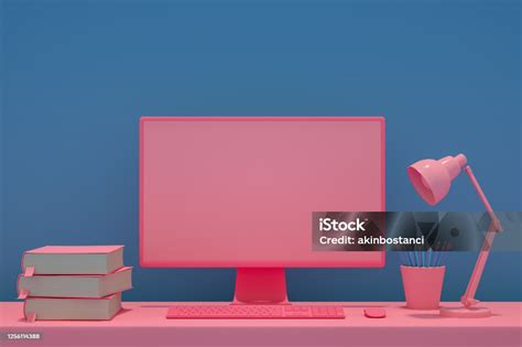 전자 학습 개념 책상에 E러닝 텍스트와 컴퓨터 화면 3차원 형태에 대한 스톡 사진 및 기타 이미지 3차원 형태 책상 배경