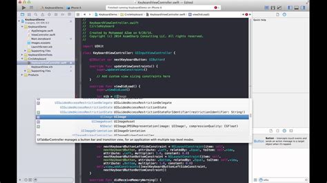 Learning Ios Development Part 70 Creating A Custom Ios 8 Keyboard