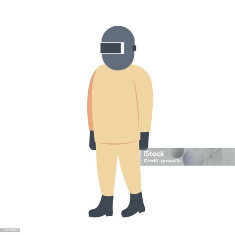 용접기 남자 아이콘 산업 노동자 보호 유니폼에서 및 마스크 전문 직업 개념 남성 만화 캐릭터 전체 길이 평평 절연 개념에 대한 스톡 벡터 아트 및 기타 이미지 Istock