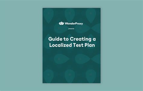 Localized Test Plan Free Download Wonderproxy