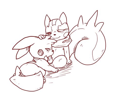 Rule 34 Eroborus Fellatio Furry Furry Only Gay Male Mammal Nintendo Oral Oral Sex Pachirisu