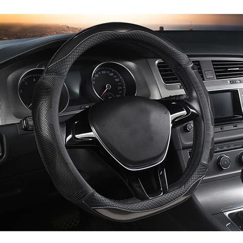 Car Steering Wheel Cover 3d Honeycomb Anti Slip Sporty Car Steering