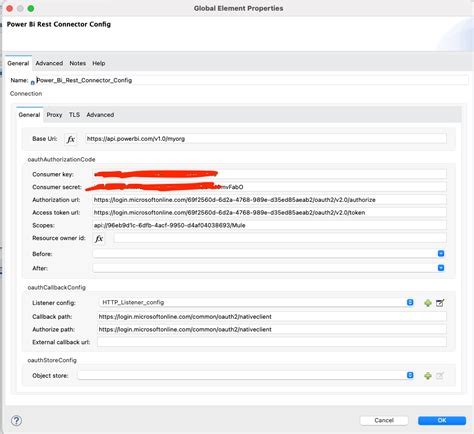 Powerbi Configuring Mule Microsoft Power Bi Connector Using Oauth