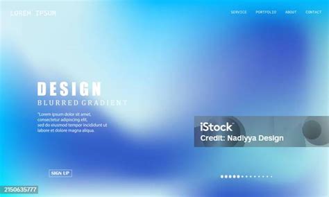 Blurred Gradient Color Abstract Background Design With Vector Geometric Shapes Elements 그라데이션에