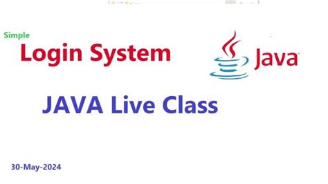 Sandipan Kr Bag On Linkedin Java Programming Bangla Live Class Simple Login System জাভা