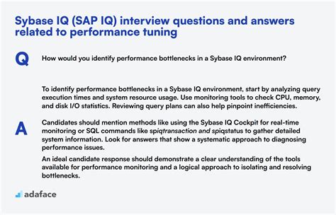 61 Sybase Iq Interview Questions Adaface