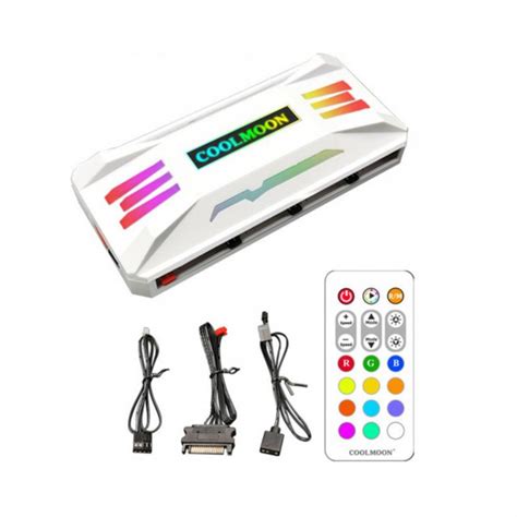 Cooling Fan P Argb Controller 4pin Pwm 5v 3pin Arg Vicedeal