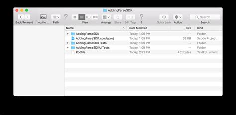 Install Parse Sdk On Your Ios Swift Project Back4app Backend