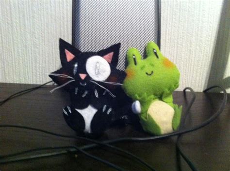 Froggy And Kitty By I Am Bleu On Deviantart