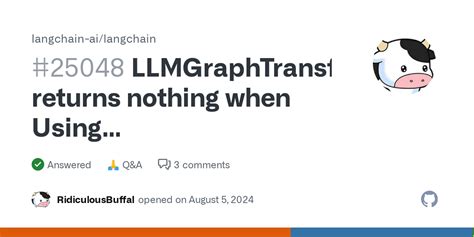 Llmgraphtransformer Returns Nothing When Using Langchainopenaichatopenai With Baseurl Openai