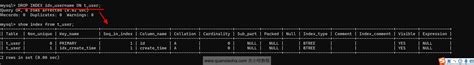Mysql 删除索引（图文教程） 犬小哈教程
