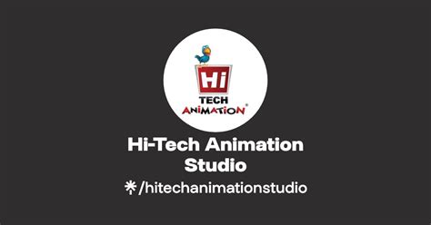 Hi Tech Animation Studio Twitter Instagram Facebook Linktree