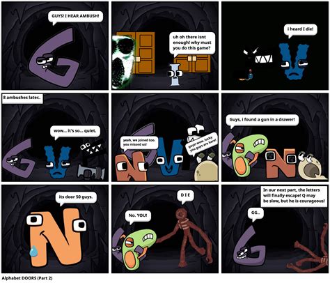Alphabet Lore Doors The Quick Second Part Rbloxymemes