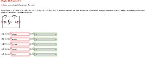 Solved Chapter 27 Problem 041 Your Answer Is Partially