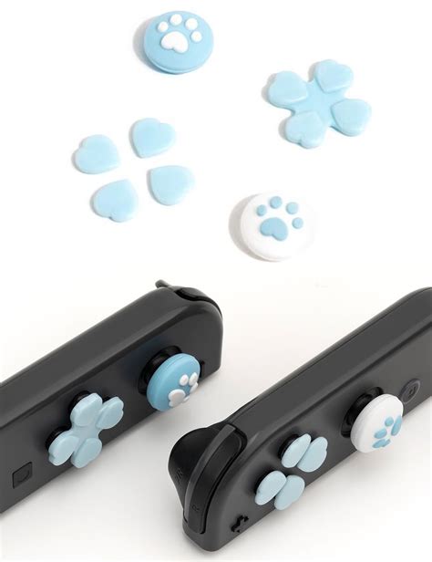 For Nintendo Switch Oled D Pad Cross Direction Button Abxy Key Sticker Joystick Thumb Stick Grip