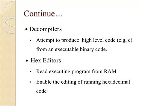 Software Reverse Engineering PPTX