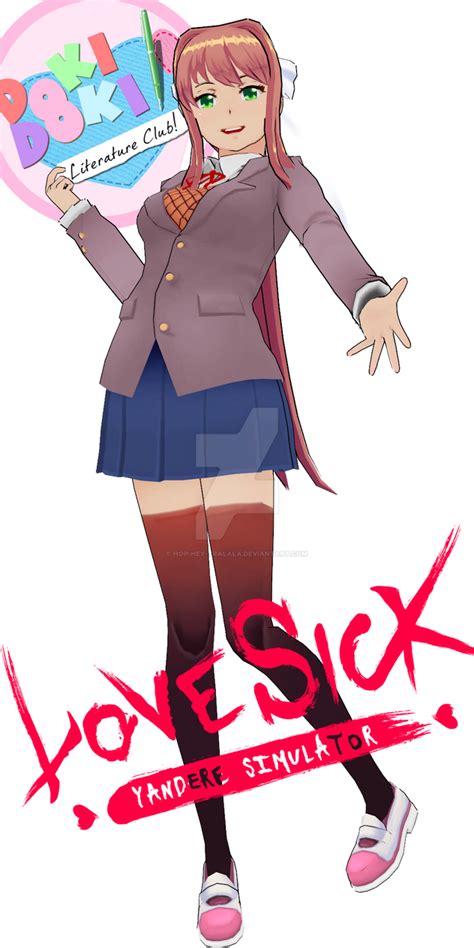 Mmd X Yandere Simulator X Ddlc Ddlc Uniform Edit By Hop Hey Tralala