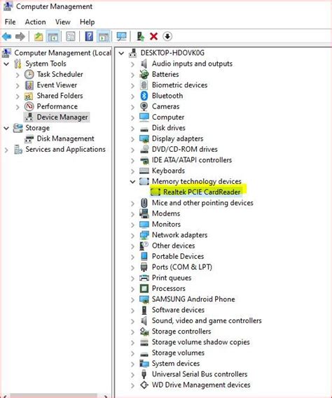 Realtek Pcie Cardreader Cannot Detect The Sandisk Microsd Ad Hp
