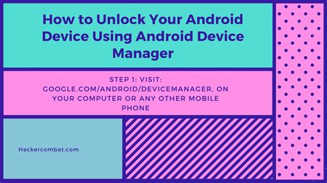 Ppt How To Unlock Your Android Device Using Android Device Manager Powerpoint Presentation