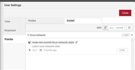 Network Data Use Monitoring Via Node Red Flow Example Flow Mongodb