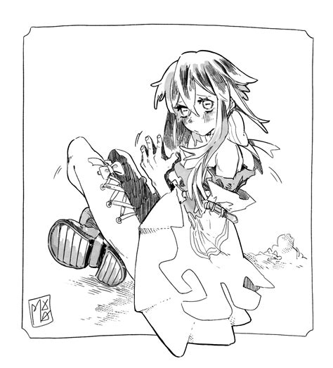 Perfortuna Amo Empool Gachiakuta Highres 1girl Bare Shoulders Blush Boots Bow Bow