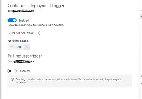 Azure Devops Release Not Getting Created With Continuous Deployment