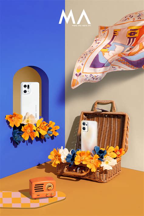 手机摄影 ｜ Oppo X 猫王音响 X 爱马仕插画艺术家 On Behance