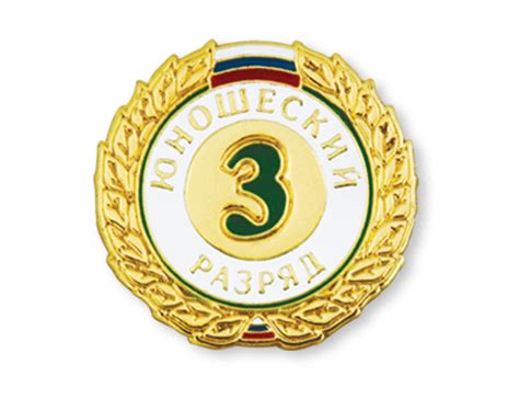 Знак 3-й юношеский разряд купить в Москве на заказ в интернет магазине ...