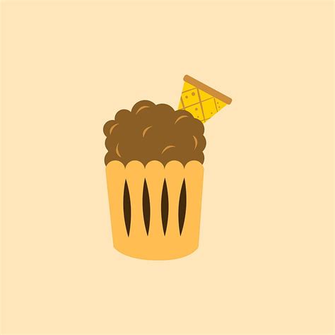 파티 컵 케 잌은 디저트 벡터 Eps Ai Uidownload