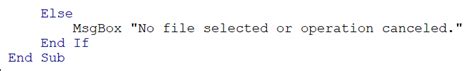 Vba Getopenfilename Excel Examples Multiselect How To Use