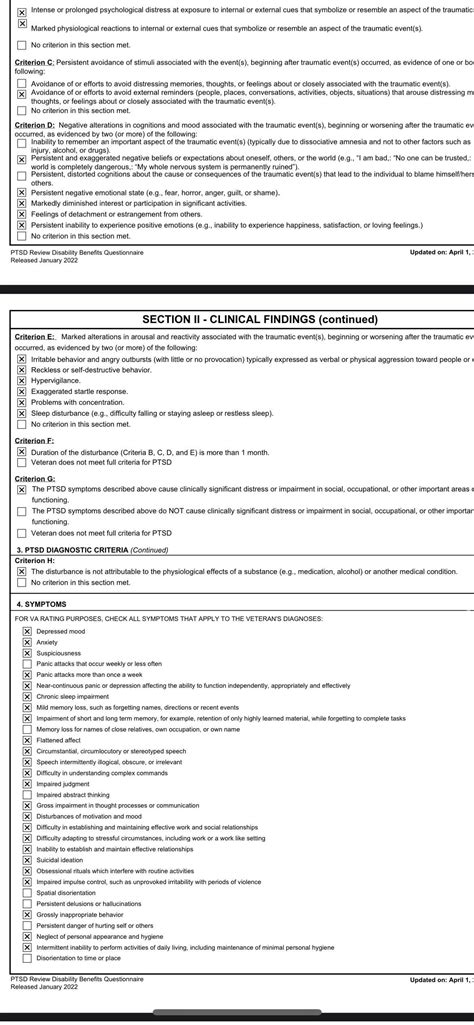Va Private Dbq For Evidence Rveteransbenefits