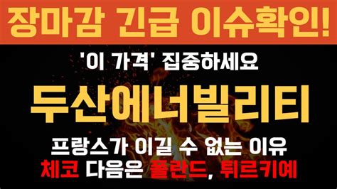 두산에너빌리티 주가전망분석 17일 결과는 이렇게 나옵니다 앞으로 대응전략 말씀드립니다 두산에너빌리티 두산에너빌리티