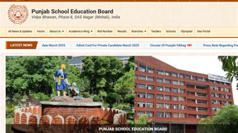 Pseb 8th Result 2025 Live Punjab Board Class 8th Topper Gets 100 Result Link Here
