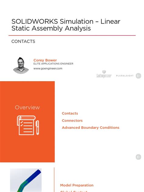 1 Solidworks Simulation Linear Static Pdf