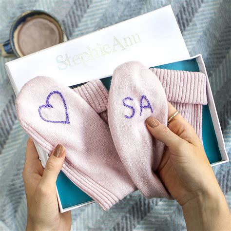 Personalised Womens Bed Socks By Stephieann